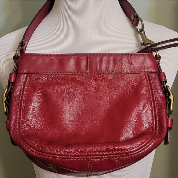 Coach | Bags | Coach Zoe Cranberry Hobo Handbag | Poshmark
